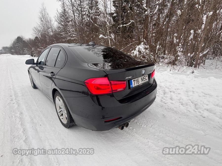 Black BMW 3 Series 2017 in Tallinn, with an engine capacity of 2.00 L and mileage of 265 thousand km for 14900 €, photo 6 on AUTOMOTO.COM.LV