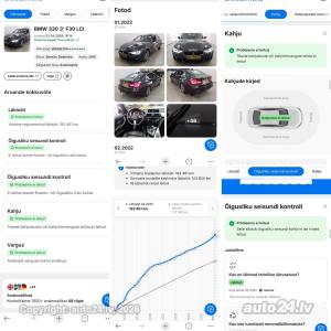 Черный БМВ 3 Серия 2017 в Таллин, объемом двигателя 2.00 л и пробегом 208 тыс. км за 14900 €, фото 23 на AUTOMOTO.COM.LV
