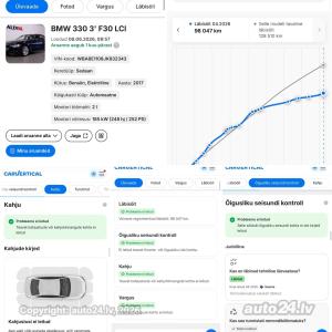 Melns BMW 3 Series 2017 Tallina, ar dzinēja tilpumu 2.00 L un nobraukumu 98 tūkst. km par 14990 €, foto 23 vietnē AUTOMOTO.COM.LV