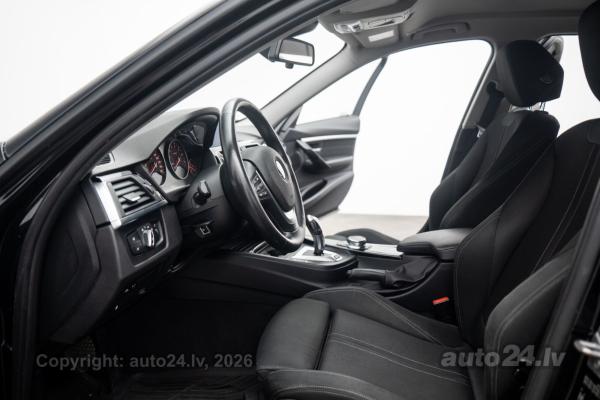 Black BMW 3 Series 2017 in Tallinn, with an engine capacity of 2.00 L and mileage of 174 thousand km for 13999 €, photo 7 on AUTOMOTO.COM.LV