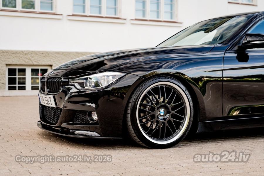 Black BMW 3 Series 2017 in Tallinn, with an engine capacity of 2.00 L and mileage of 168 thousand km for 16500 €, photo 3 on AUTOMOTO.COM.LV