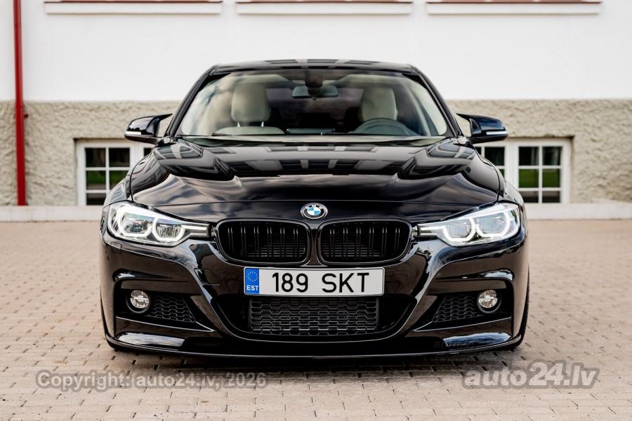 Black BMW 3 Series 2017 in Tallinn, with an engine capacity of 2.00 L and mileage of 168 thousand km for 16500 €, photo 5 on AUTOMOTO.COM.LV