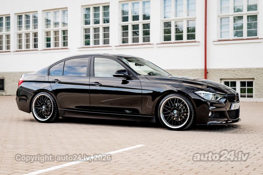 Black BMW 3 Series 2017 in Tallinn, with an engine capacity of 2.00 L and mileage of 168 thousand km for 16500 €, photo 6 on AUTOMOTO.COM.LV