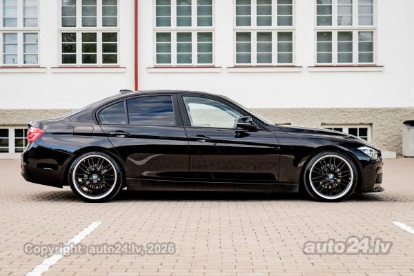 Black BMW 3 Series 2017 in Tallinn, with an engine capacity of 2.00 L and mileage of 168 thousand km for 16500 €, photo 7 on AUTOMOTO.COM.LV