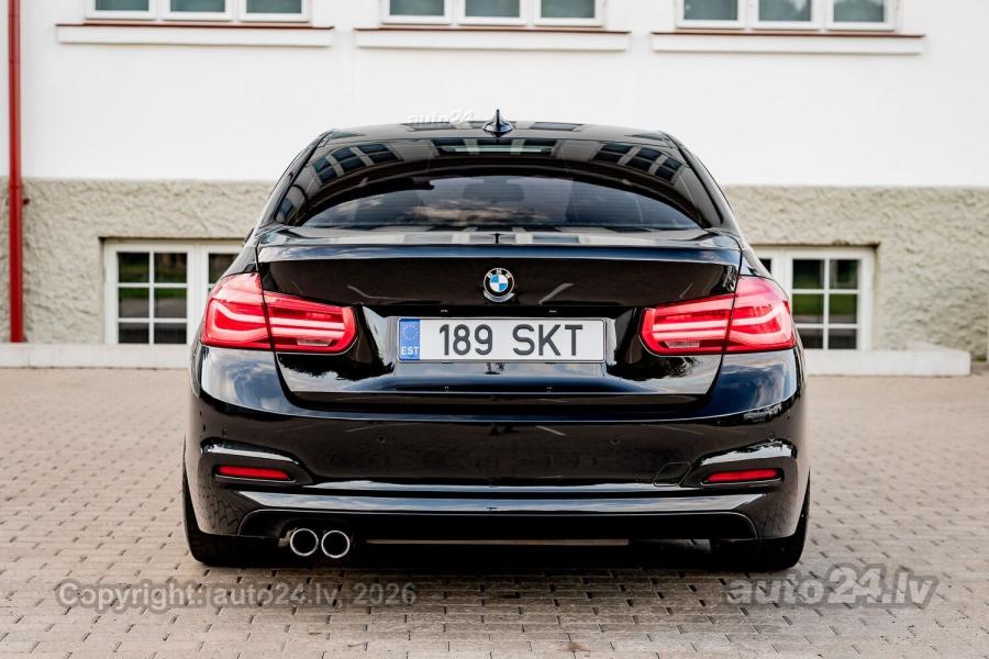 Black BMW 3 Series 2017 in Tallinn, with an engine capacity of 2.00 L and mileage of 168 thousand km for 16500 €, photo 10 on AUTOMOTO.COM.LV