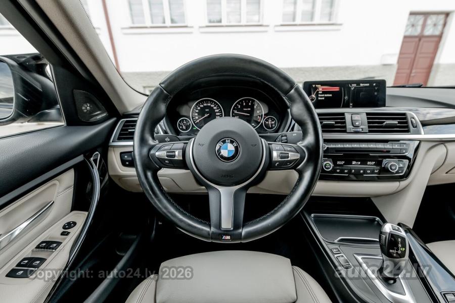 Black BMW 3 Series 2017 in Tallinn, with an engine capacity of 2.00 L and mileage of 168 thousand km for 16500 €, photo 14 on AUTOMOTO.COM.LV