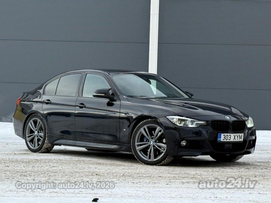 Melns BMW 3 Series 2018 Tallina, ar dzinēja tilpumu 2.00 L un nobraukumu 176 tūkst. km par 16900 €, foto 1 vietnē AUTOMOTO.COM.LV
