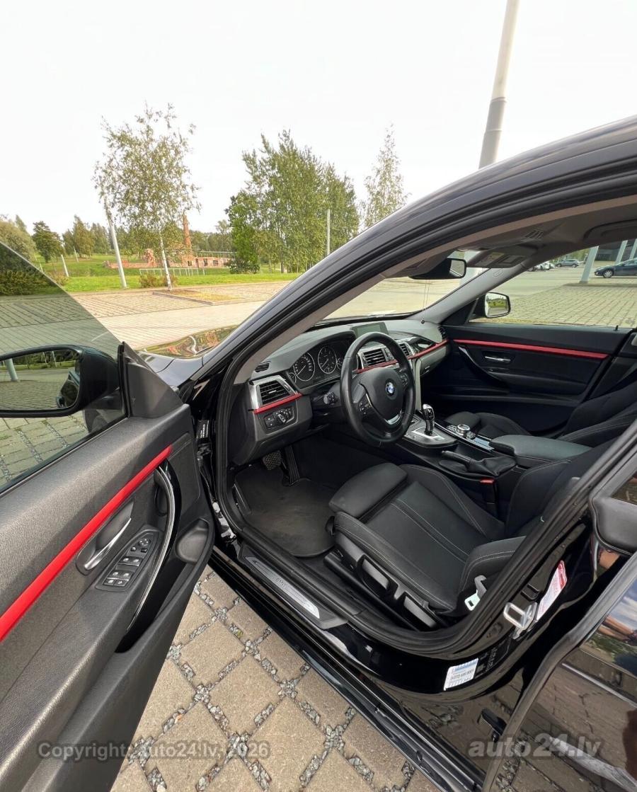 Black BMW 3 Series 2018 in Tartu, with an engine capacity of 2.00 L and mileage of 240 thousand km for 16900 €, photo 9 on AUTOMOTO.COM.LV