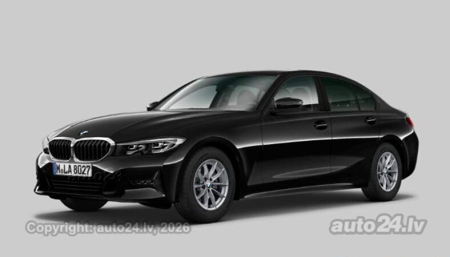 Black BMW 3 Series 2019 in Tallinn, with an engine capacity of 2.00 L and mileage of 145 thousand km for 21900 €, photo 1 on AUTOMOTO.COM.LV