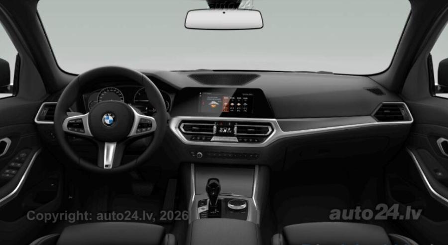Black BMW 3 Series 2019 in Tallinn, with an engine capacity of 2.00 L and mileage of 145 thousand km for 21900 €, photo 2 on AUTOMOTO.COM.LV