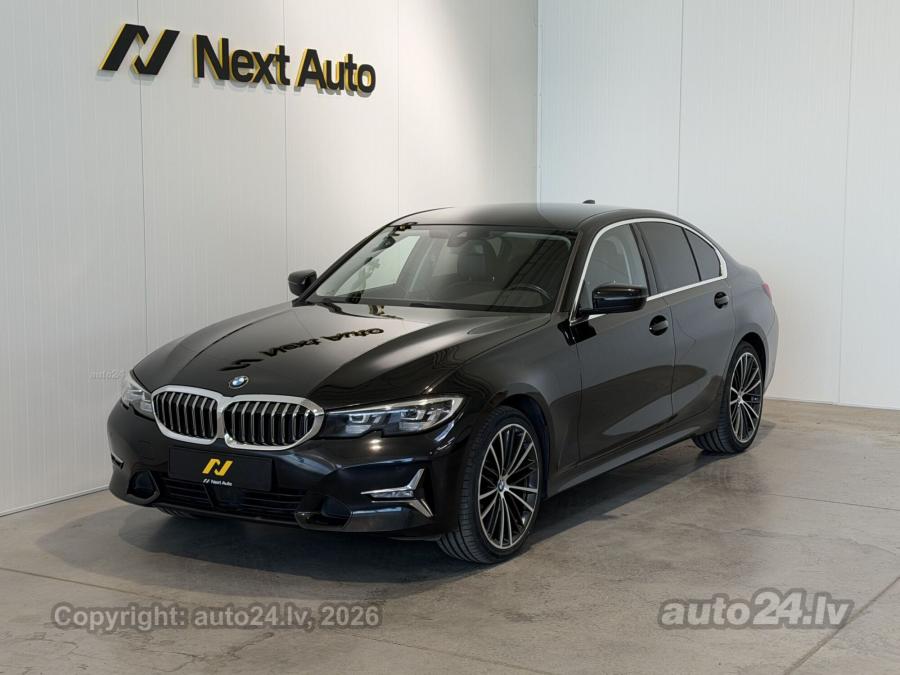 Black BMW 3 Series 2019 in Tartu, with an engine capacity of 2.00 L and mileage of 98 thousand km for 27990 €, photo 1 on AUTOMOTO.COM.LV