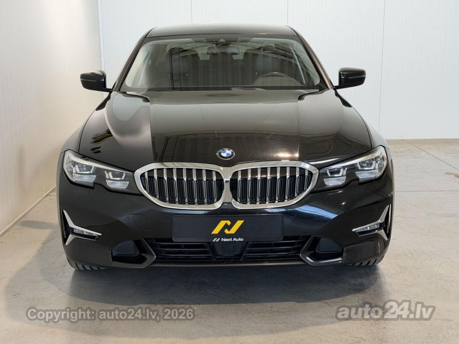 Black BMW 3 Series 2019 in Tartu, with an engine capacity of 2.00 L and mileage of 98 thousand km for 27990 €, photo 12 on AUTOMOTO.COM.LV