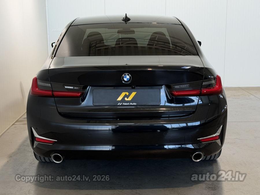 Black BMW 3 Series 2019 in Tartu, with an engine capacity of 2.00 L and mileage of 98 thousand km for 27990 €, photo 13 on AUTOMOTO.COM.LV