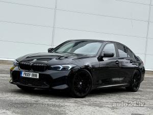 Black BMW 3 Series 2019 in Tallinn, with an engine capacity of 2.00 L and mileage of 41 thousand km for 27900 €, photo  on AUTOMOTO.COM.LV