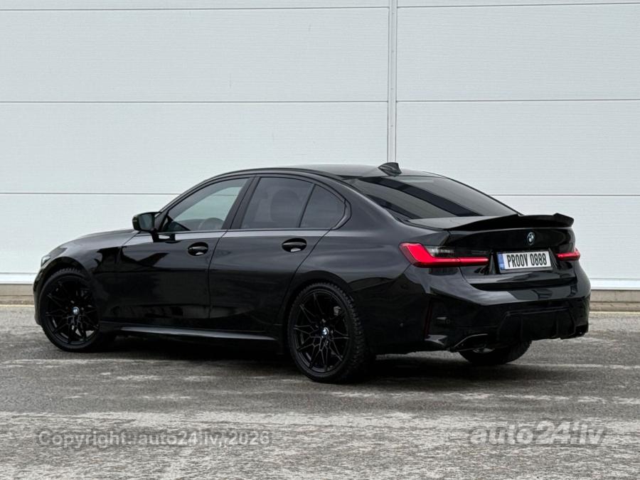 Black BMW 3 Series 2019 in Tallinn, with an engine capacity of 2.00 L and mileage of 41 thousand km for 27900 €, photo 3 on AUTOMOTO.COM.LV