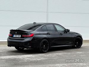 Black BMW 3 Series 2019 in Tallinn, with an engine capacity of 2.00 L and mileage of 41 thousand km for 27900 €, photo 4 on AUTOMOTO.COM.LV