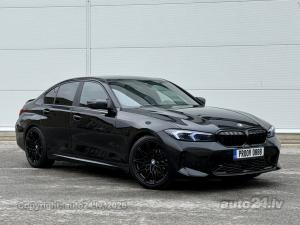 Black BMW 3 Series 2019 in Tallinn, with an engine capacity of 2.00 L and mileage of 41 thousand km for 27900 €, photo 5 on AUTOMOTO.COM.LV