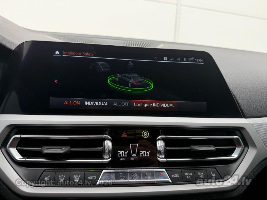 Black BMW 3 Series 2019 in Tallinn, with an engine capacity of 2.00 L and mileage of 41 thousand km for 27900 €, photo 24 on AUTOMOTO.COM.LV