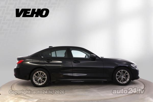 Black BMW 3 Series 2019 in Tallinn, with an engine capacity of 2.00 L and mileage of 55 thousand km for 27900 €, photo 2 on AUTOMOTO.COM.LV