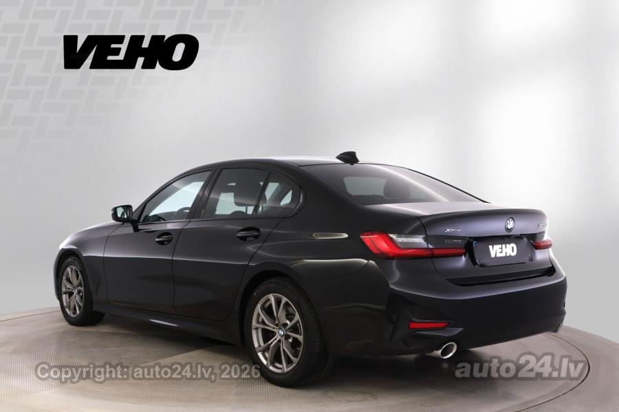 Black BMW 3 Series 2019 in Tallinn, with an engine capacity of 2.00 L and mileage of 55 thousand km for 27900 €, photo 5 on AUTOMOTO.COM.LV