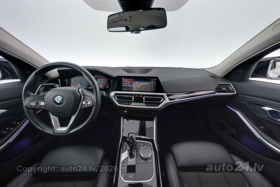 Black BMW 3 Series 2019 in Tallinn, with an engine capacity of 2.00 L and mileage of 55 thousand km for 27900 €, photo 12 on AUTOMOTO.COM.LV