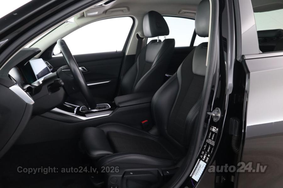 Black BMW 3 Series 2019 in Tallinn, with an engine capacity of 2.00 L and mileage of 55 thousand km for 27900 €, photo 13 on AUTOMOTO.COM.LV