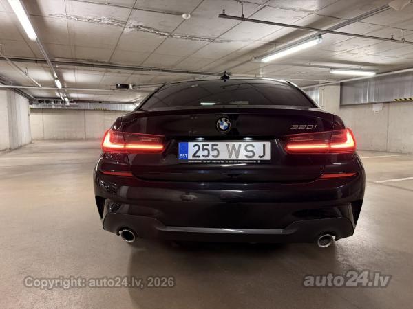 Black BMW 3 Series 2019 in Tallinn, with an engine capacity of 2.00 L and mileage of 90 thousand km for 26490 €, photo 9 on AUTOMOTO.COM.LV