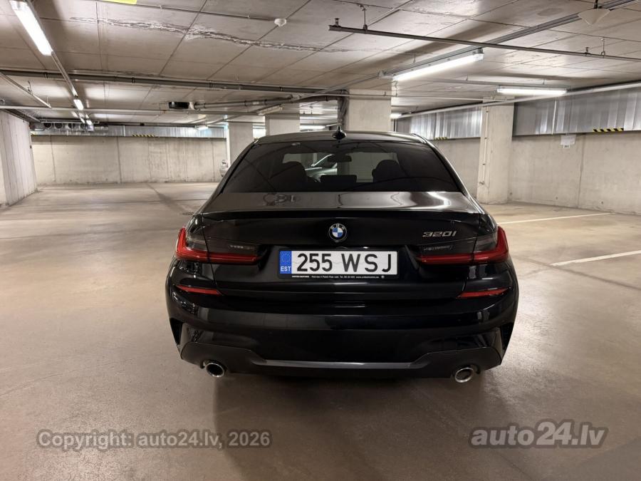 Black BMW 3 Series 2019 in Tallinn, with an engine capacity of 2.00 L and mileage of 90 thousand km for 26490 €, photo 14 on AUTOMOTO.COM.LV