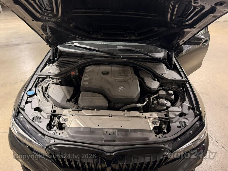 Black BMW 3 Series 2019 in Tallinn, with an engine capacity of 2.00 L and mileage of 90 thousand km for 26490 €, photo 18 on AUTOMOTO.COM.LV