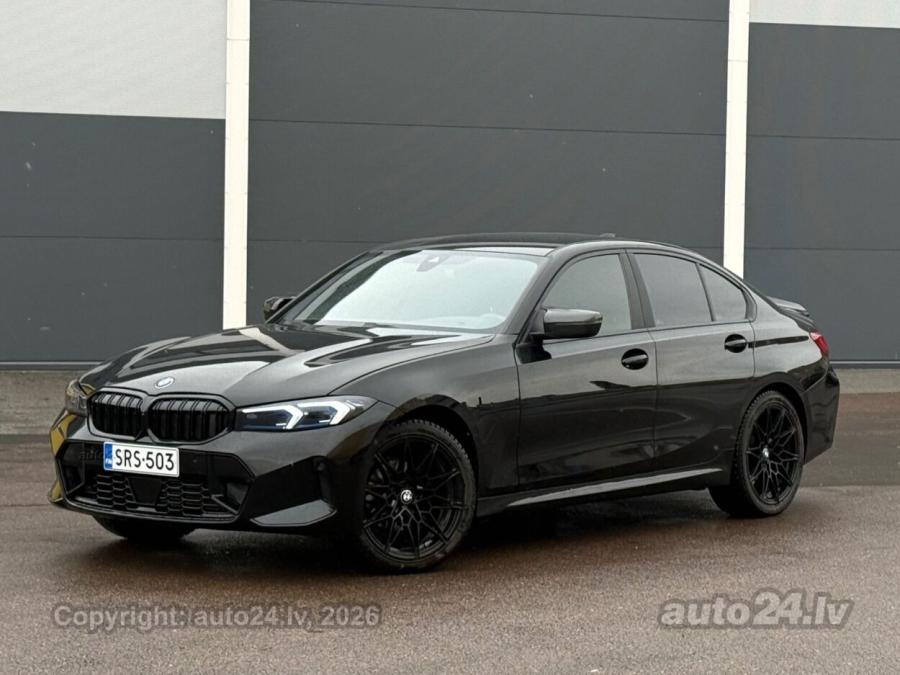 Black BMW 3 Series 2020 in Tallinn, with an engine capacity of 2.00 L and mileage of 39 thousand km for 25990 €, photo 2 on AUTOMOTO.COM.LV