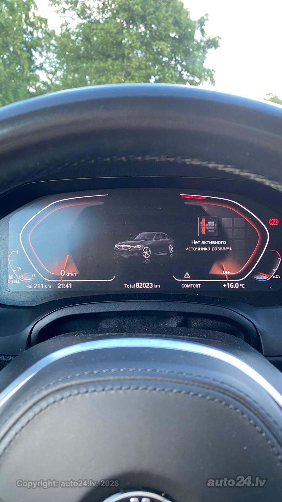 Melns BMW 3 Series 2020 Tallina, ar dzinēja tilpumu 2.00 L un nobraukumu 82 tūkst. km par 30999 €, foto 8 vietnē AUTOMOTO.COM.LV