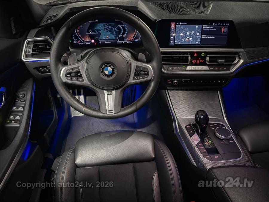 Melns BMW 3 Series 2021 Tallina, ar dzinēja tilpumu 2.00 L un nobraukumu 96 tūkst. km par 33999 €, foto 6 vietnē AUTOMOTO.COM.LV