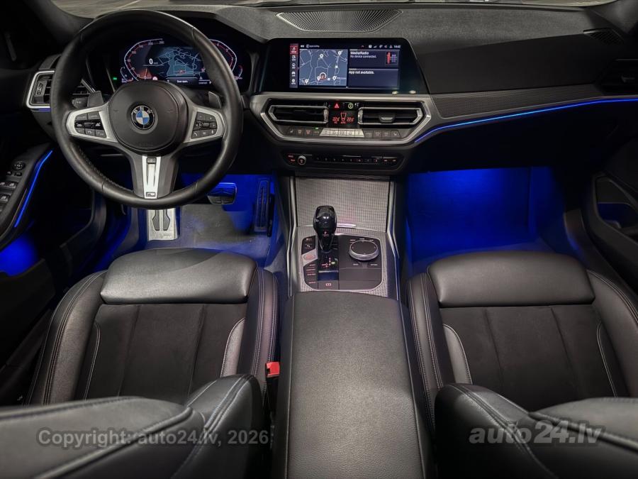 Melns BMW 3 Series 2021 Tallina, ar dzinēja tilpumu 2.00 L un nobraukumu 96 tūkst. km par 33999 €, foto 13 vietnē AUTOMOTO.COM.LV