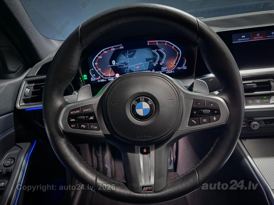 Melns BMW 3 Series 2021 Tallina, ar dzinēja tilpumu 2.00 L un nobraukumu 96 tūkst. km par 33999 €, foto 19 vietnē AUTOMOTO.COM.LV