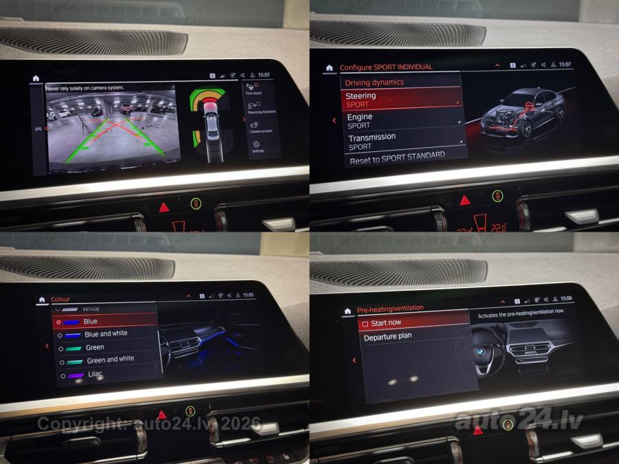 Melns BMW 3 Series 2021 Tallina, ar dzinēja tilpumu 2.00 L un nobraukumu 96 tūkst. km par 33999 €, foto 21 vietnē AUTOMOTO.COM.LV