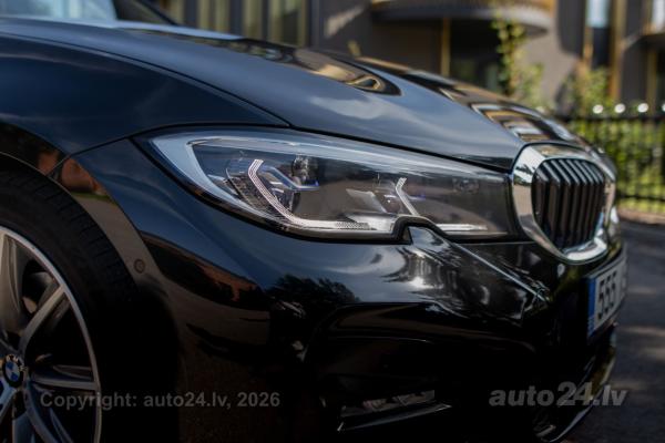 Black BMW 3 Series 2021 in Tallinn, with an engine capacity of 2.00 L and mileage of 117 thousand km for 31900 €, photo 2 on AUTOMOTO.COM.LV