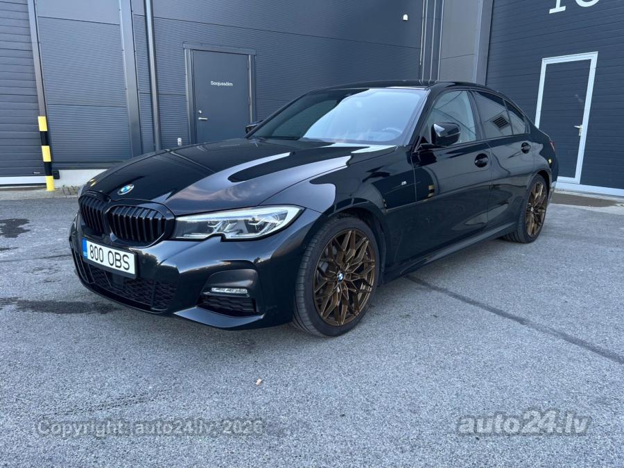 Black BMW 3 Series 2021 in Tallinn, with an engine capacity of 2.00 L and mileage of 143 thousand km for 30900 €, photo 1 on AUTOMOTO.COM.LV