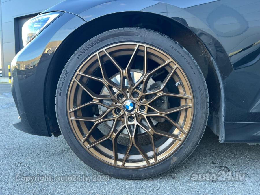 Black BMW 3 Series 2021 in Tallinn, with an engine capacity of 2.00 L and mileage of 143 thousand km for 30900 €, photo 6 on AUTOMOTO.COM.LV