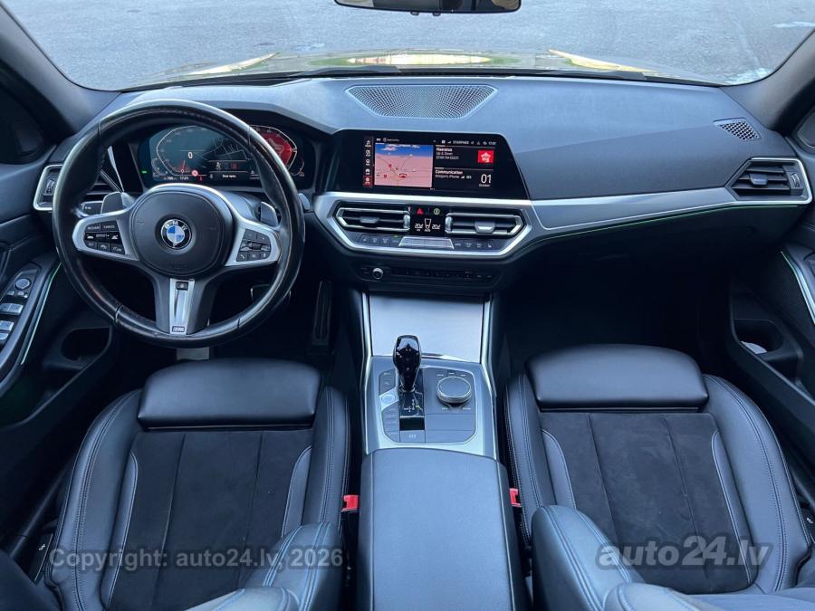 Black BMW 3 Series 2021 in Tallinn, with an engine capacity of 2.00 L and mileage of 143 thousand km for 30900 €, photo 7 on AUTOMOTO.COM.LV