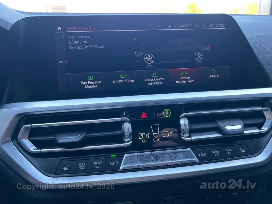 Black BMW 3 Series 2021 in Tallinn, with an engine capacity of 2.00 L and mileage of 143 thousand km for 30900 €, photo 16 on AUTOMOTO.COM.LV