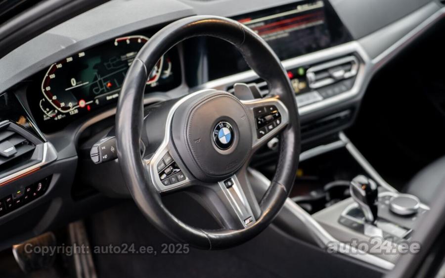 Melns BMW 3 Series 2022 Tallina, ar dzinēja tilpumu 2.00 L un nobraukumu 103 tūkst. km par 36999 €, foto 10 vietnē AUTOMOTO.COM.LV