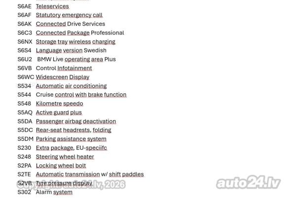 Melns BMW 3 Series 2024 Tallina, ar dzinēja tilpumu 2.00 L un nobraukumu 25 tūkst. km par 39500 €, foto 11 vietnē AUTOMOTO.COM.LV