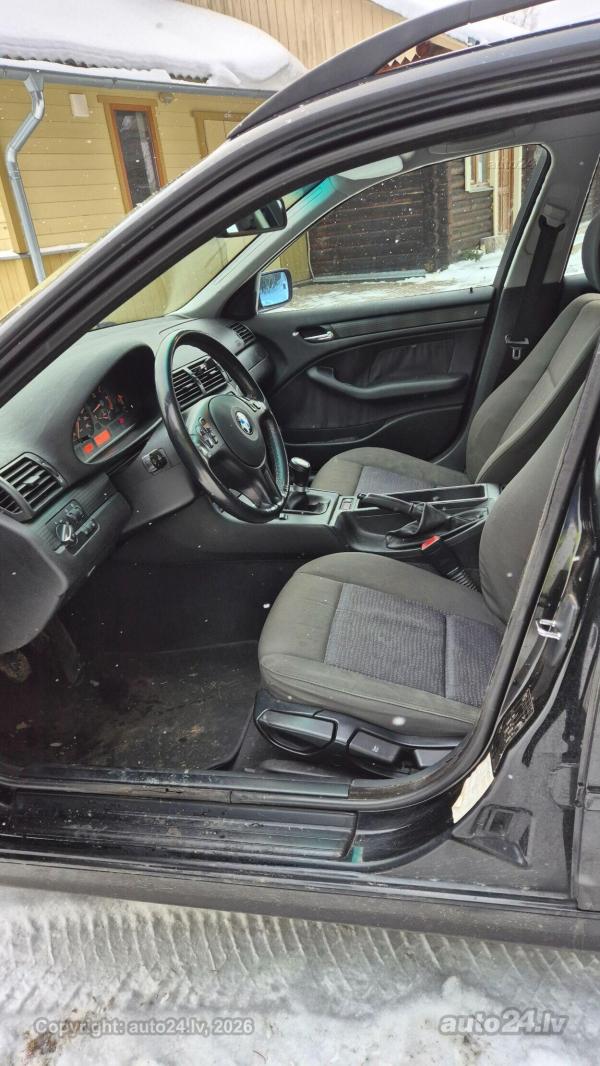 Melns BMW 3 Series 2002 Tartu, ar dzinēja tilpumu 2.00 L un nobraukumu 243 tūkst. km par 2700 €, foto 11 vietnē AUTOMOTO.COM.LV