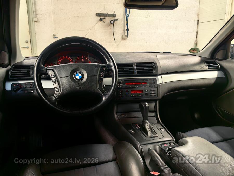 Black BMW 3 Series 2003 in Viljandi, with an engine capacity of 2.00 L and mileage of 297 thousand km for 3990 €, photo 9 on AUTOMOTO.COM.LV