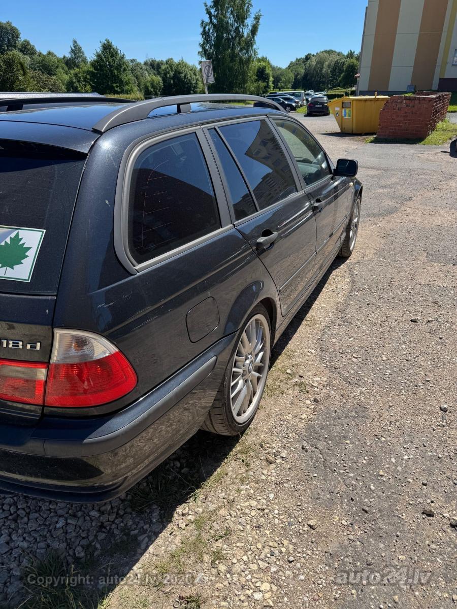 Black BMW 3 Series 2003 in Tallinn, with an engine capacity of 2.00 L and mileage of 37 thousand km for 2500 €, photo 5 on AUTOMOTO.COM.LV