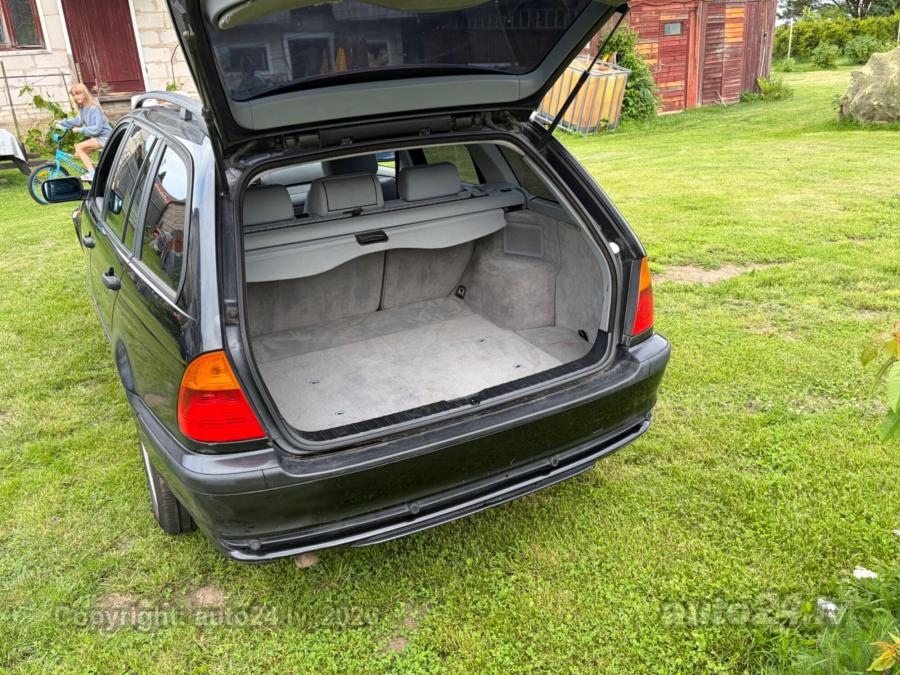 Black BMW 3 Series 2003 in Tartu, with an engine capacity of 2.00 L and mileage of 388 thousand km for 2000 €, photo 6 on AUTOMOTO.COM.LV