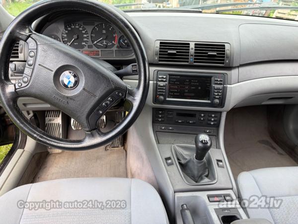 Black BMW 3 Series 2003 in Tartu, with an engine capacity of 2.00 L and mileage of 388 thousand km for 2000 €, photo 6 on AUTOMOTO.COM.LV
