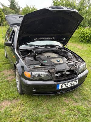 Black BMW 3 Series 2003 in Tartu, with an engine capacity of 2.00 L and mileage of 388 thousand km for 2000 €, photo 11 on AUTOMOTO.COM.LV