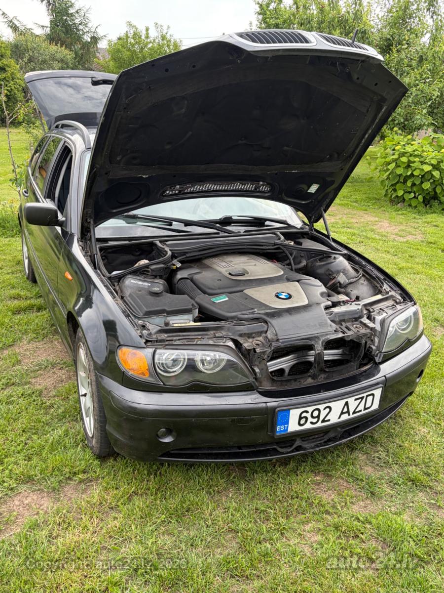 Black BMW 3 Series 2003 in Tartu, with an engine capacity of 2.00 L and mileage of 388 thousand km for 2000 €, photo 11 on AUTOMOTO.COM.LV