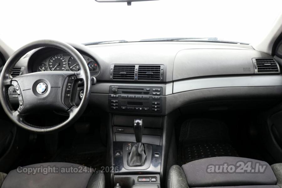 Black BMW 3 Series 2003 in Tallinn, with an engine capacity of 2.00 L and mileage of 317 thousand km for 699 €, photo 6 on AUTOMOTO.COM.LV